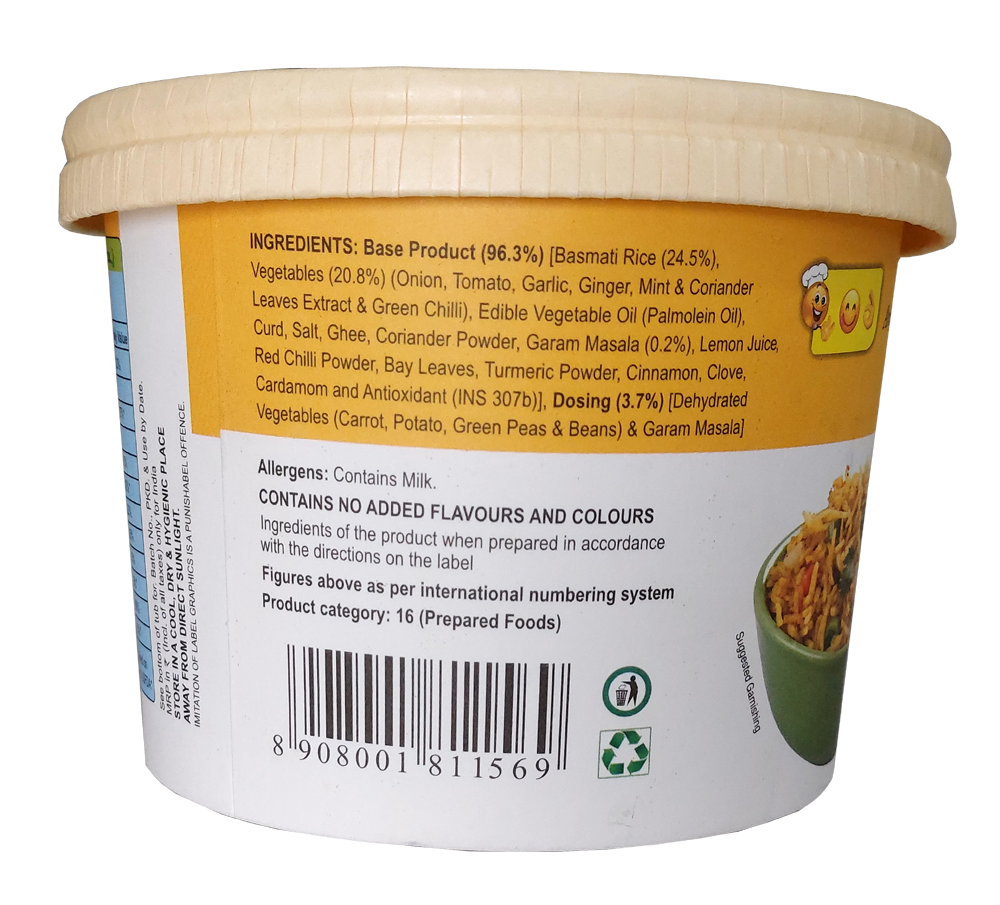 Biriyani - Best Serve Pack | Ready to cook